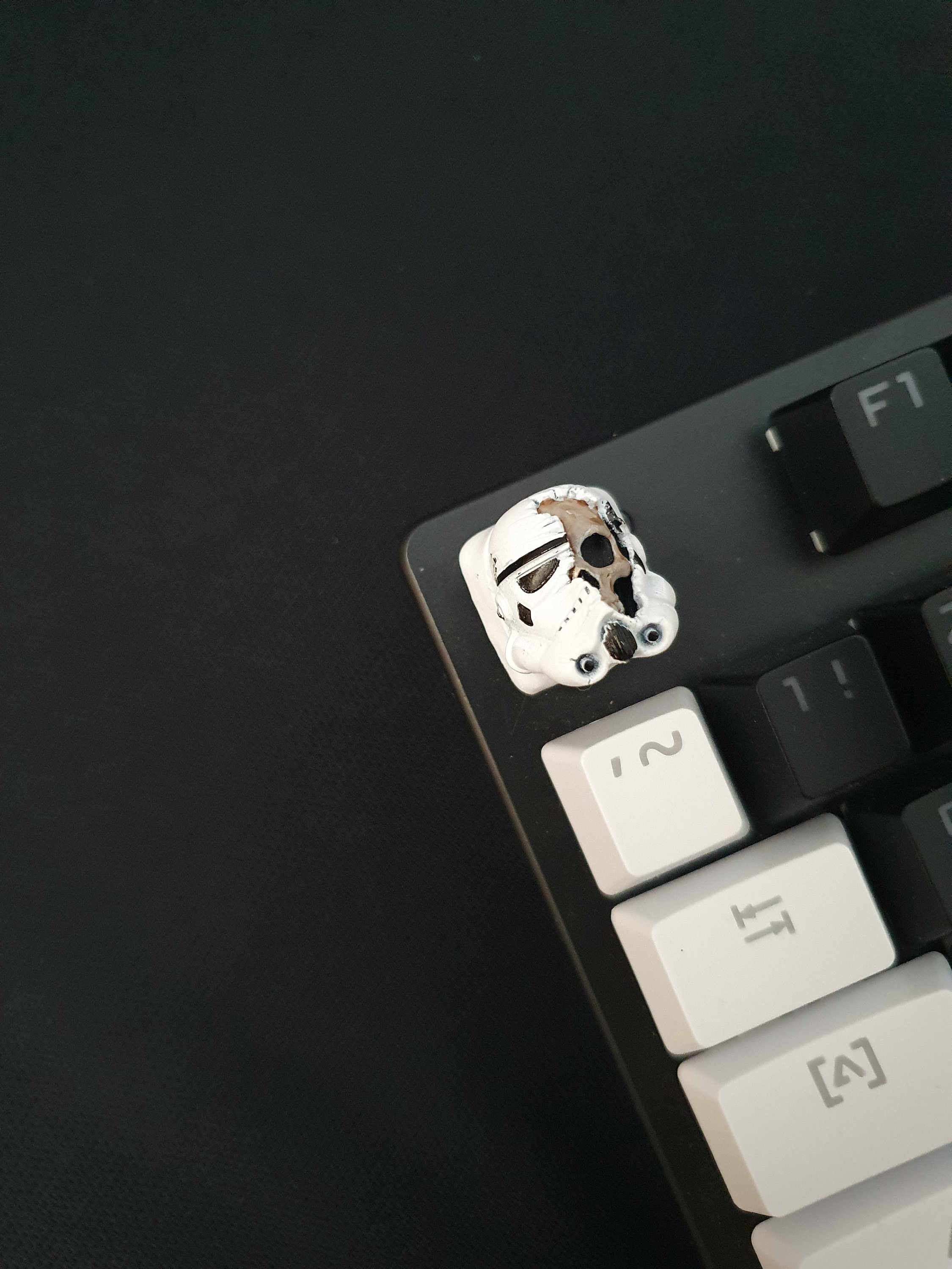Artisan Custom Keycaps Keyboard Star Wars White Stormtrooper Skull ...