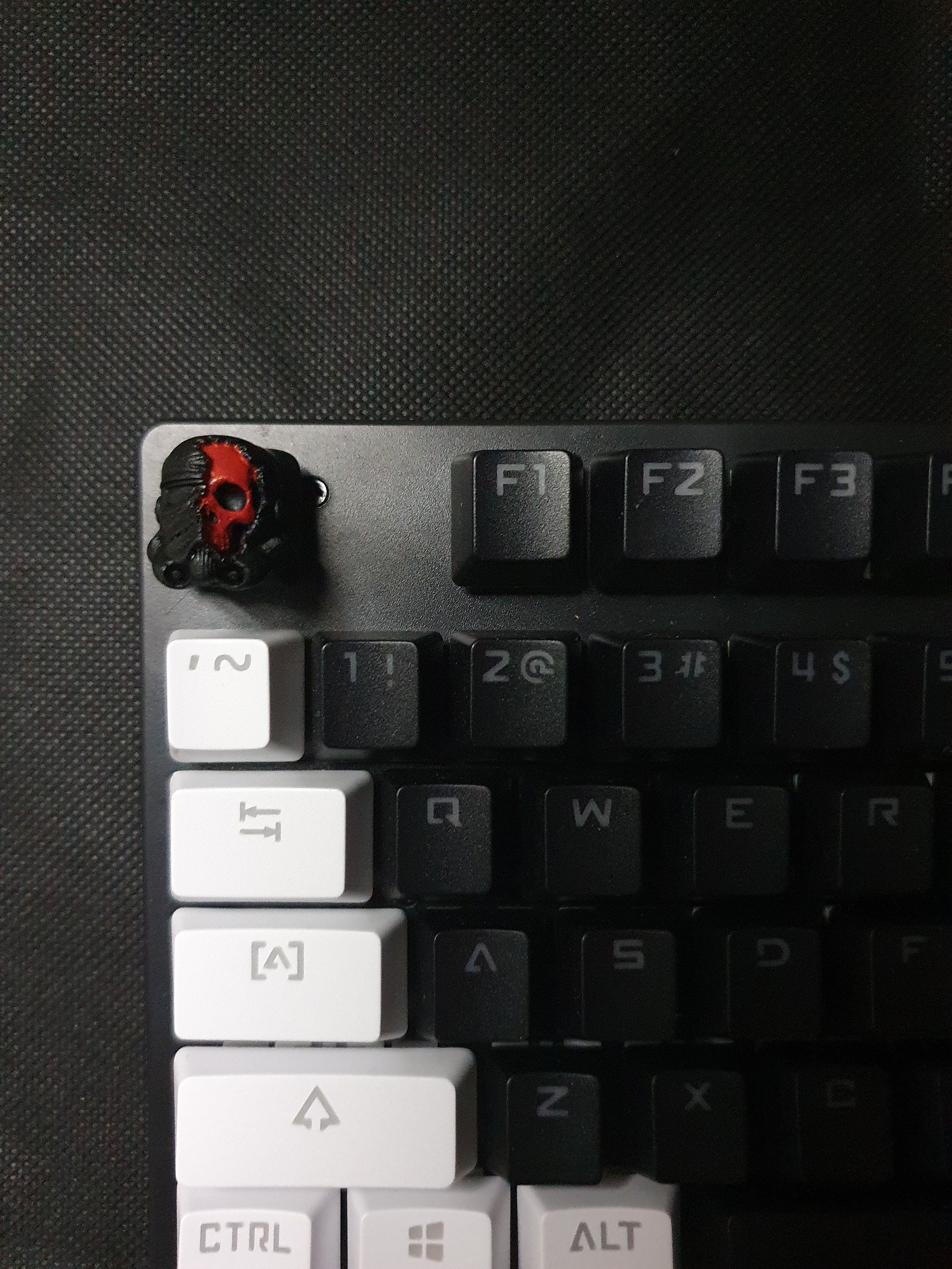Artisan Custom Keycaps Keyboard Star Wars Black Stormtrooper Skull ...