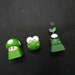 Artisan Custom Keycaps Keyboard Among Us Green Character Game ...