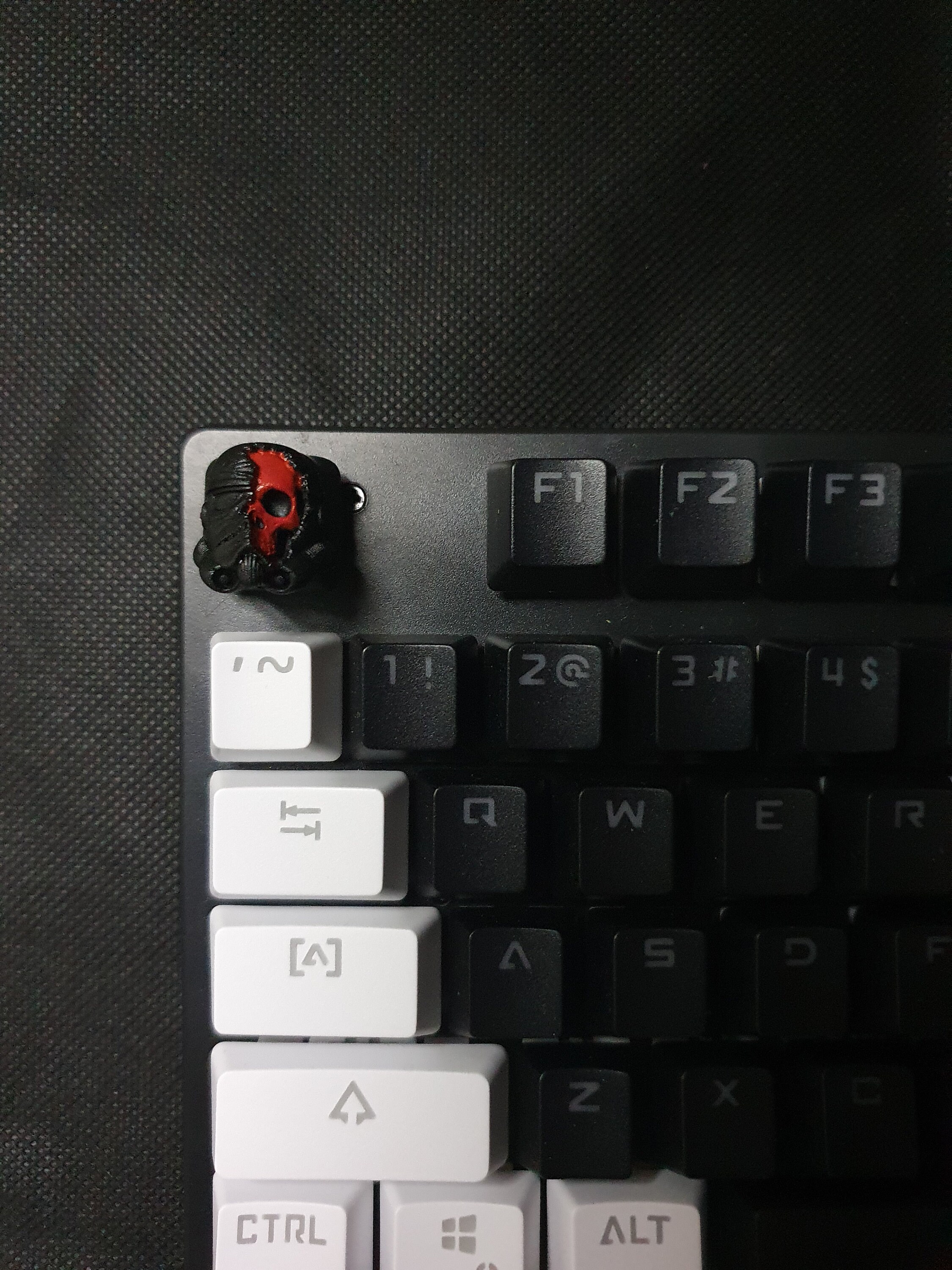 Artisan Custom Keycaps Keyboard Star Wars Black Stormtrooper Skull ...