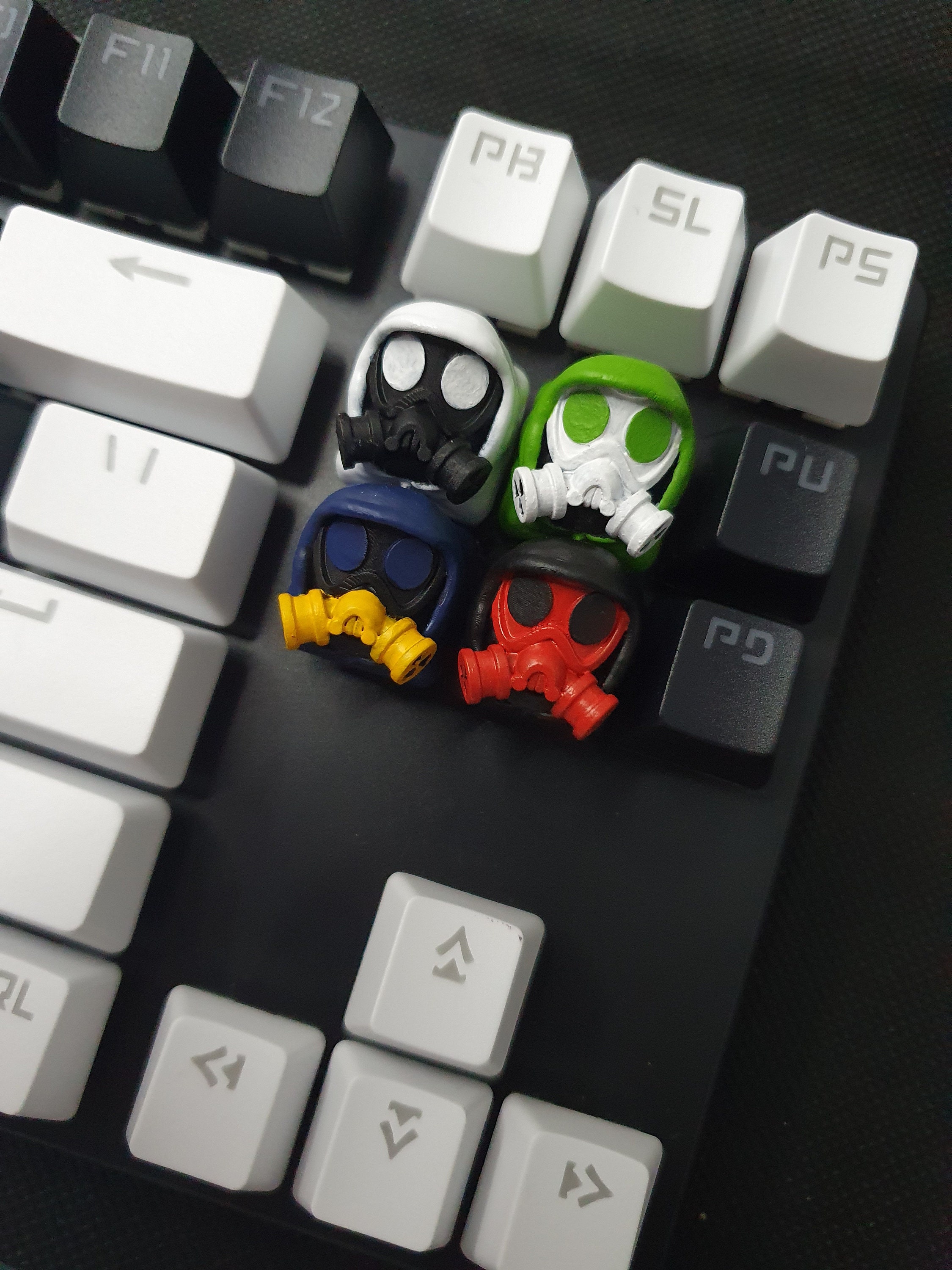 Artisan Custom Keycaps Keyboard Gas Mask Mechanical Switches - Etsy