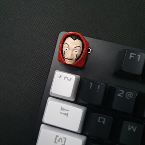 Artisan Custom Keycaps Keyboard Money Heist Dali Bella Ciao Mechanical ...