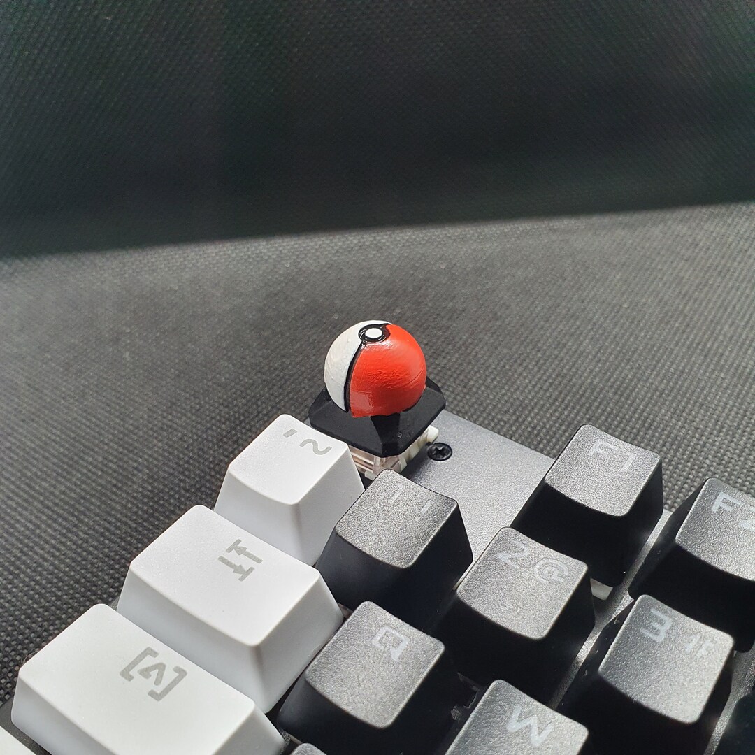 Artisan Custom Keycaps Keyboard Pokeball Pokemon Pikachu Mechanical ...