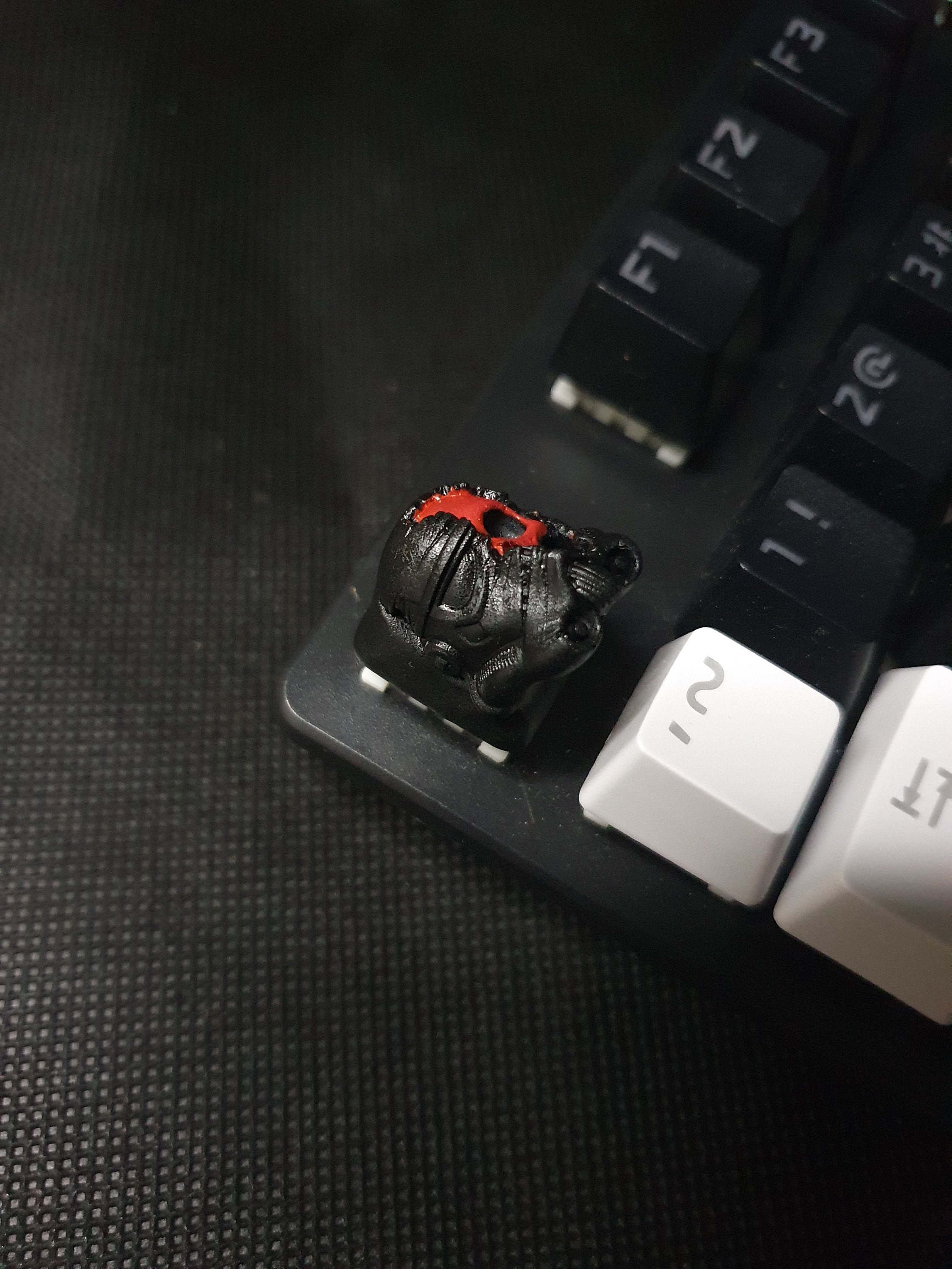 Artisan Custom Keycaps Keyboard Star Wars Black Stormtrooper Skull ...