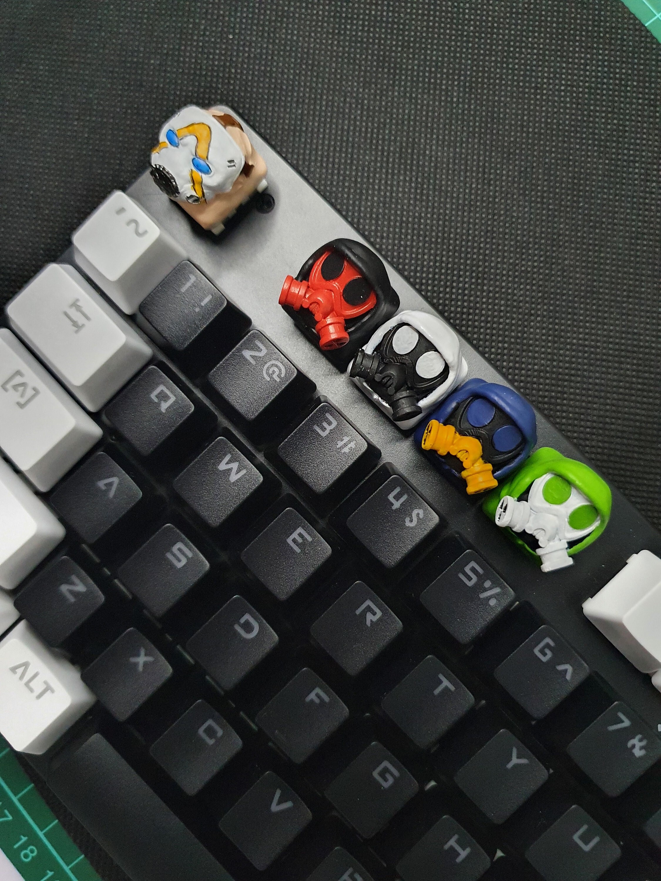 Artisan Custom Keycaps Keyboard Gas Mask Mechanical Switches - Etsy
