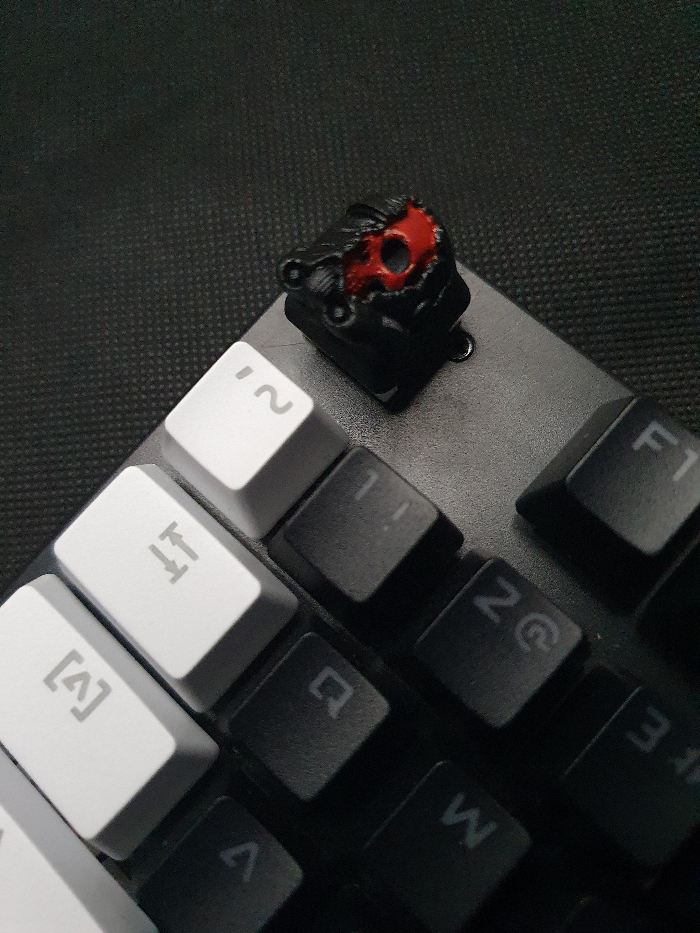 Artisan Custom Keycaps Keyboard Star Wars Black Stormtrooper Skull ...
