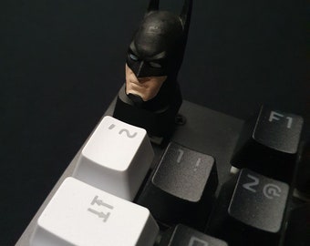 Artisan Custom Keycaps Keyboard Helmet Battman Mechanical - Etsy