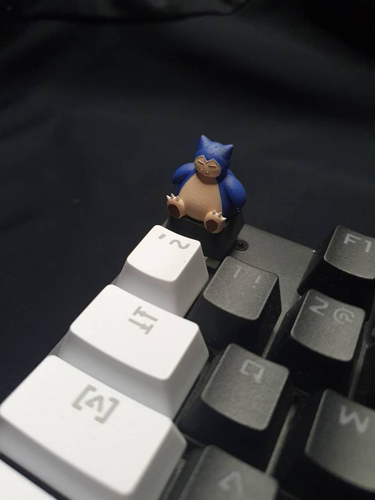 Artisan Custom Keycaps Keyboard Snorlax Pokemon Pikachu Mechanical ...