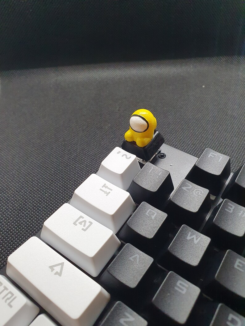 Artisan Custom Keycaps Keyboard Among Us Character Game Mechanical ...