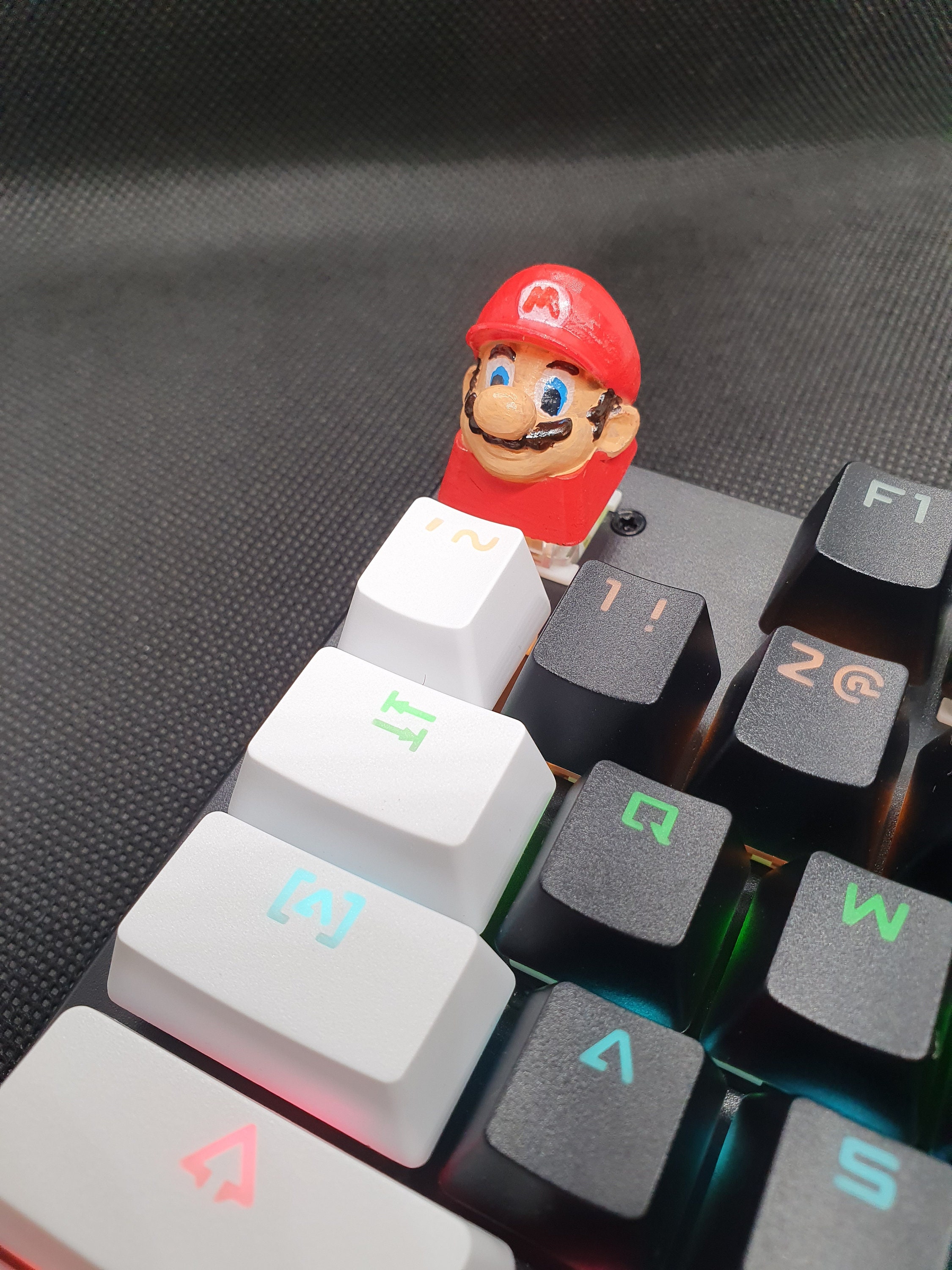 Artisan Custom Keycaps Keyboard Super Mario Nintendo Mush Room - Etsy
