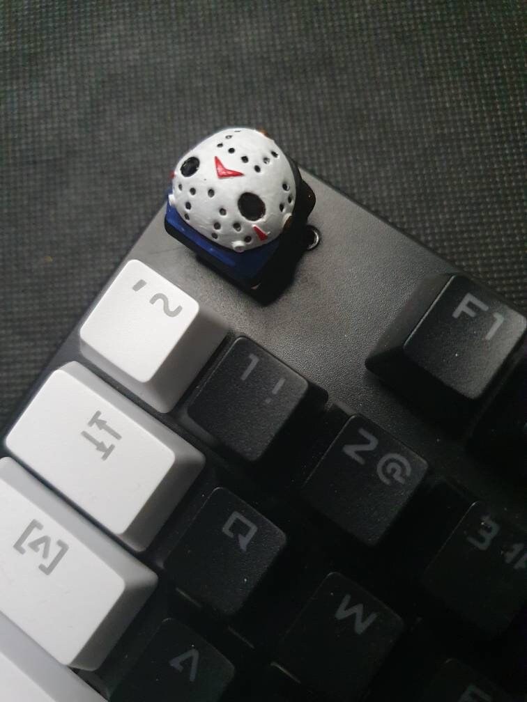 Artisan Custom Keycaps Keyboard Jason Voorhees Friday the 13th ...