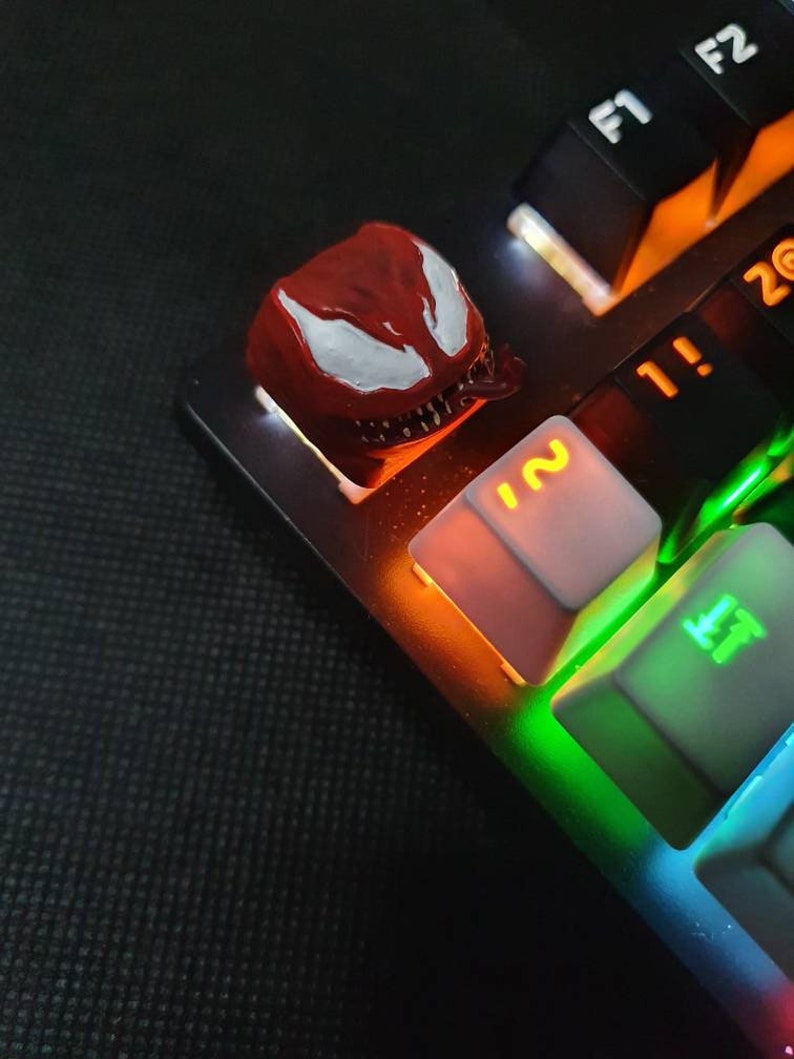 Artisan Custom Keycaps Keyboard Venom Carnage Marvel - Etsy