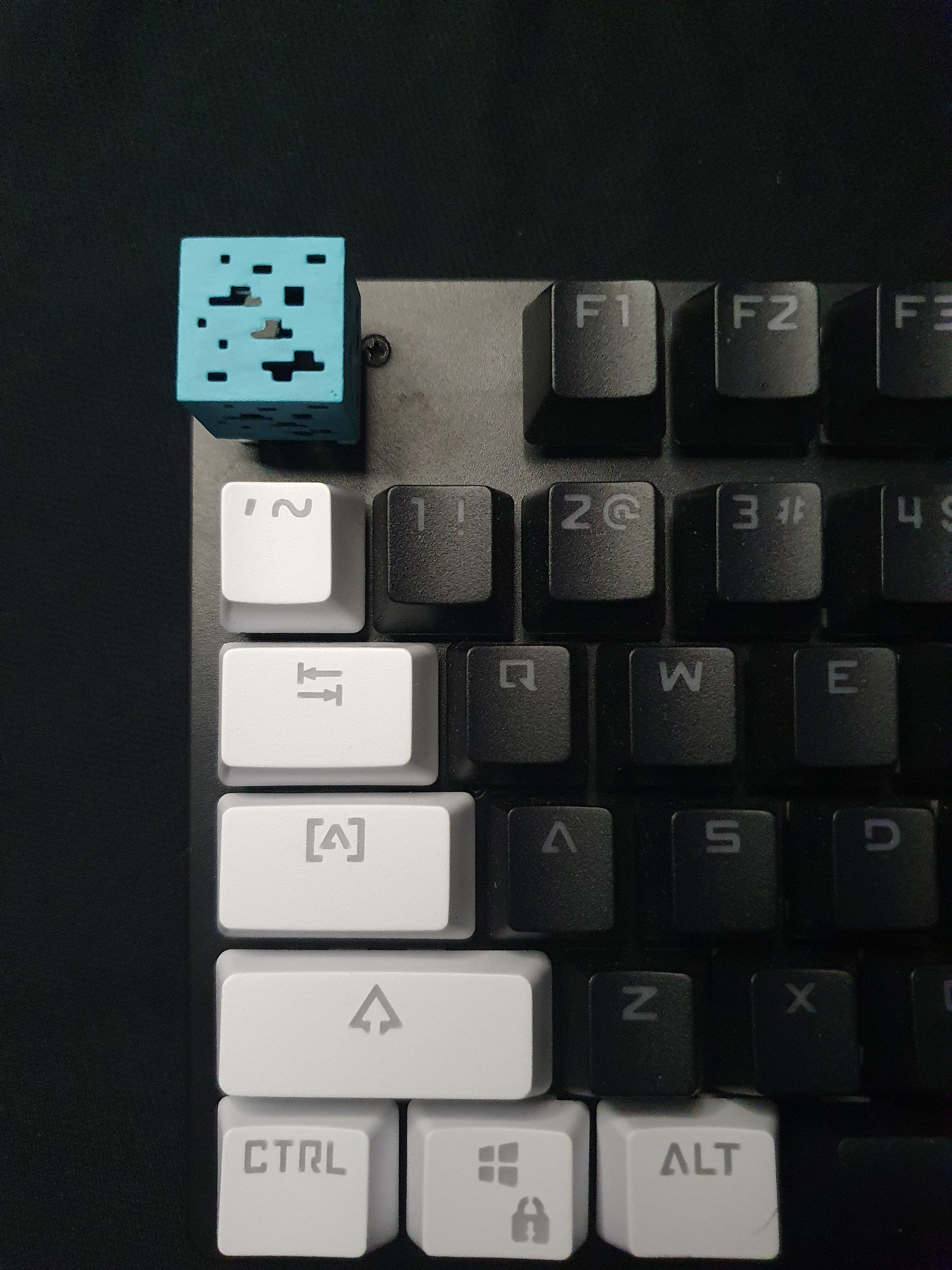 Artisan Custom Keycaps Keyboard Stone Minecraft Red Mechanical - Etsy