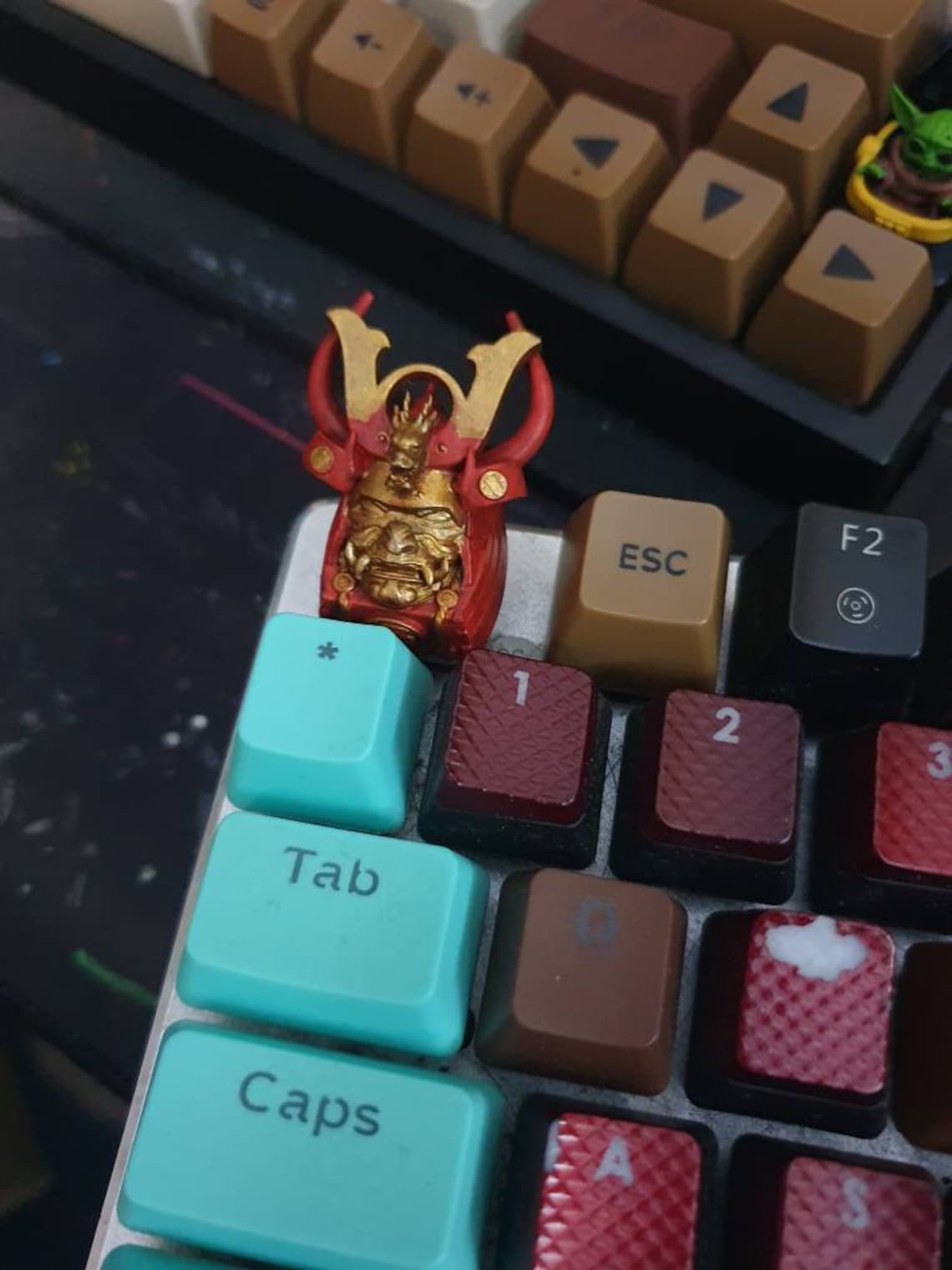 Artisan Custom Keycaps Keyboard Samurai Japan Japanese Warrior - Etsy