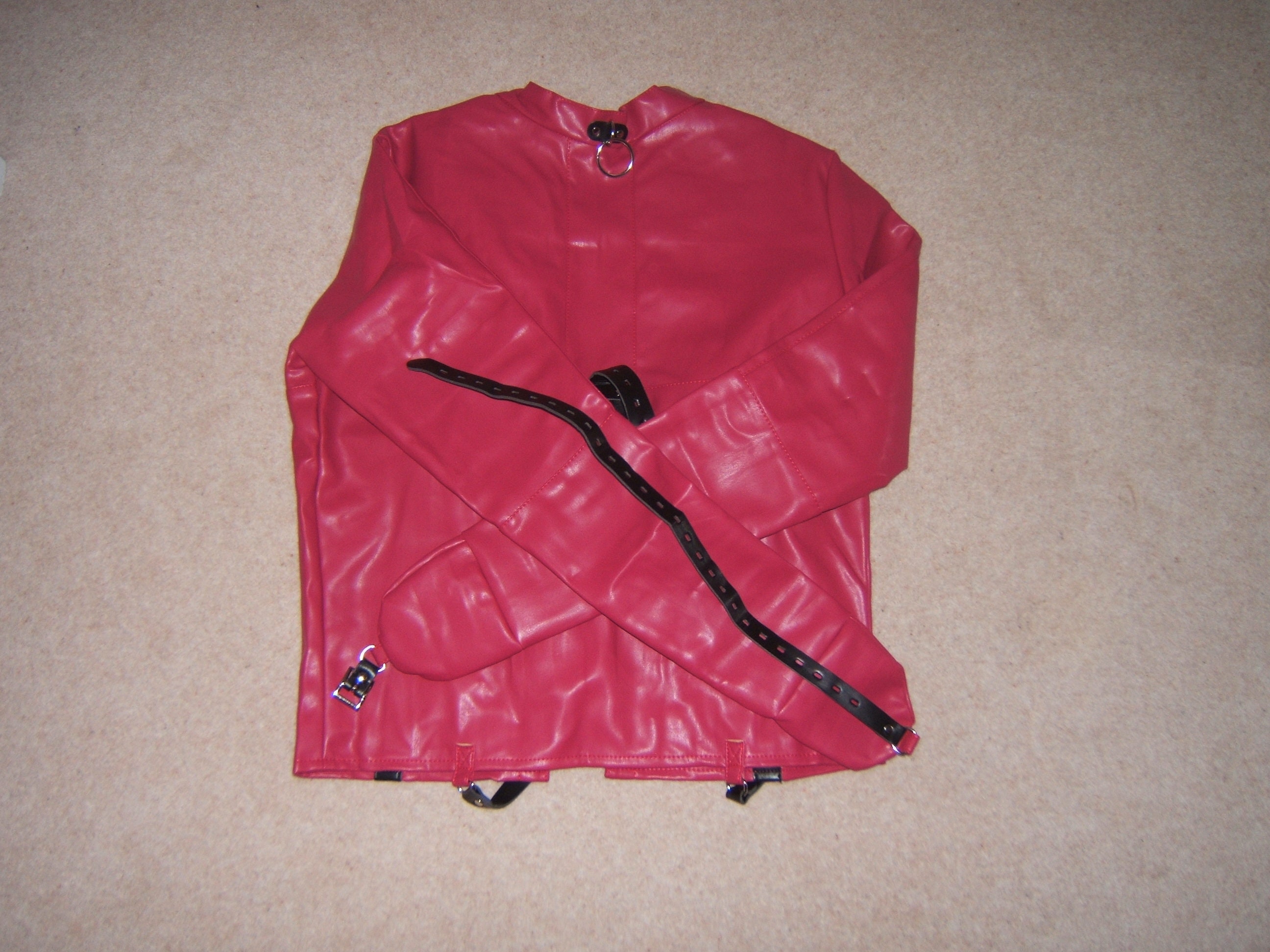 Staright Jacket, Bondage Suit, Escape Jacket, Bondage Restraints. Size ...