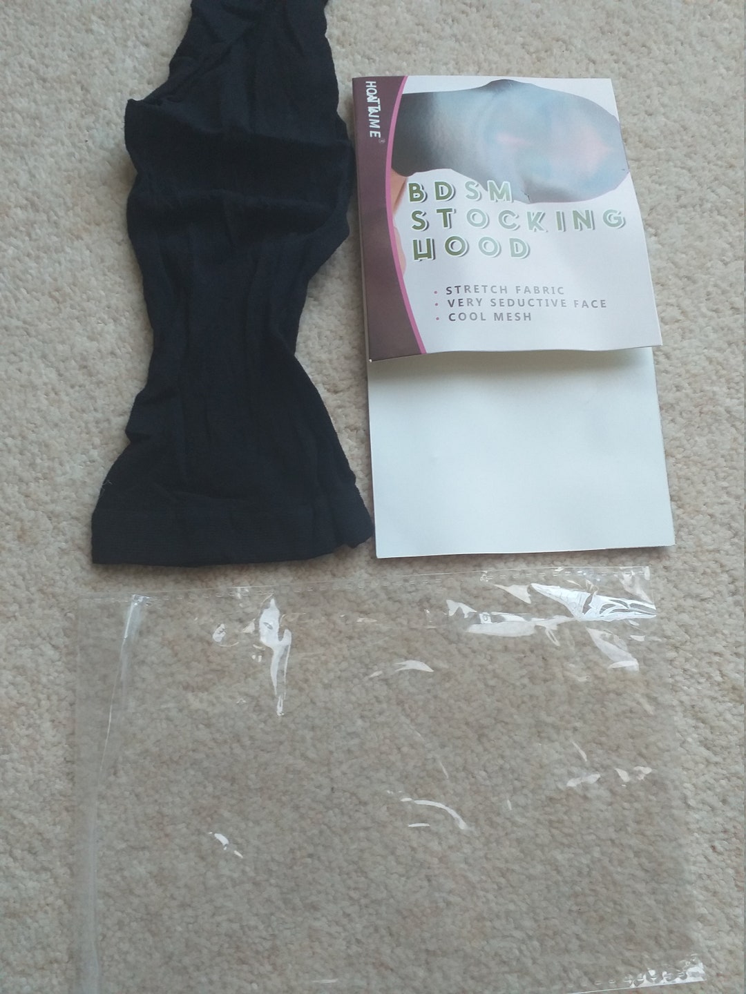 Stocking Mask Bondage Mask Gimp Mask No Eyes or Mouth. Size - Etsy UK