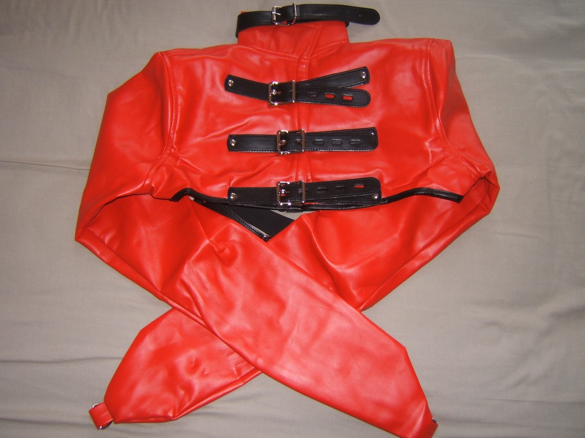 Staright Jacket, Bondage Suit, Escape Jacket, Bondage Restraints. Size ...