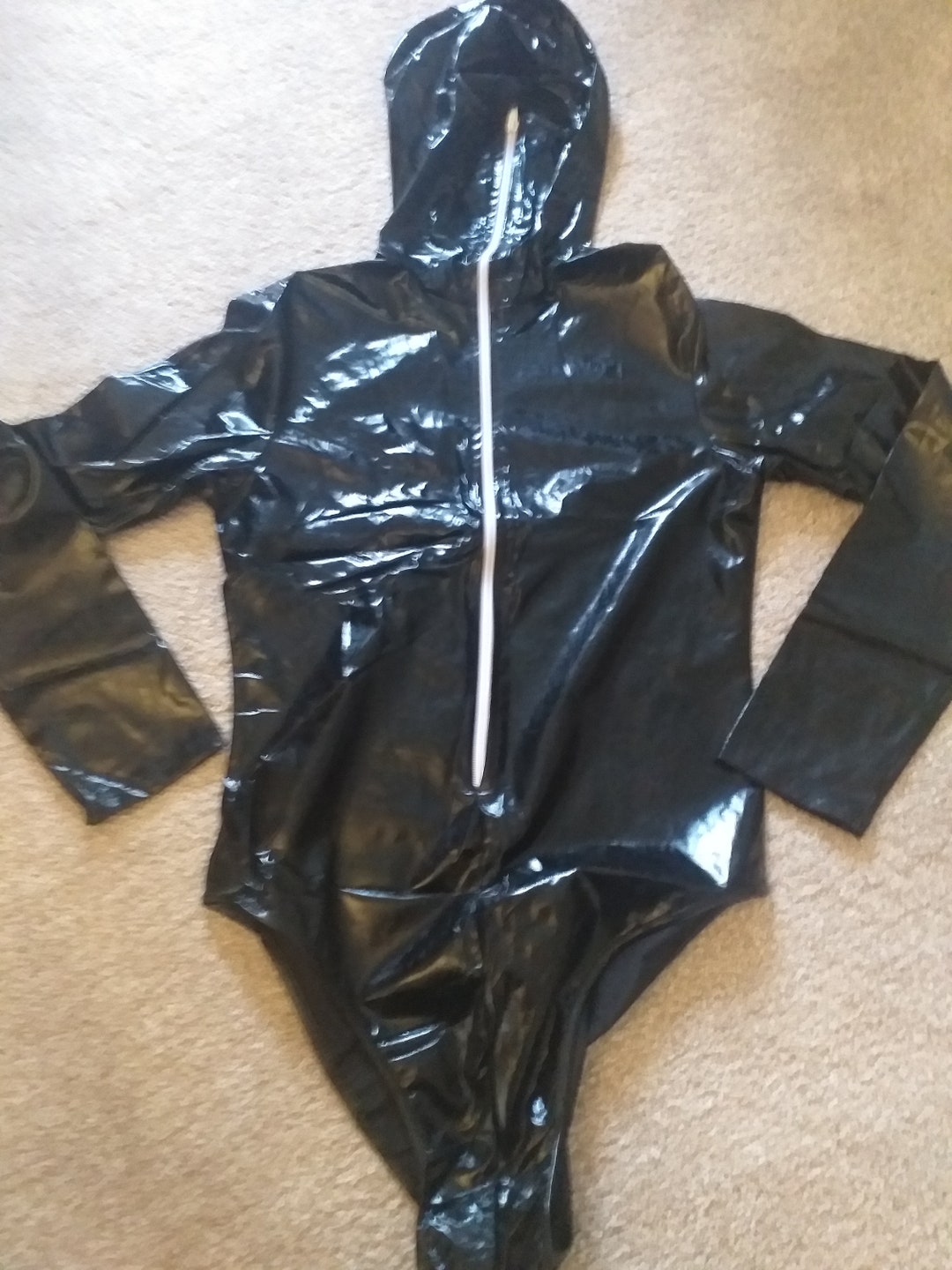 PVC Bodysuit, Sexy Bodysuit, Lingerie, PVC, Size M - Etsy UK