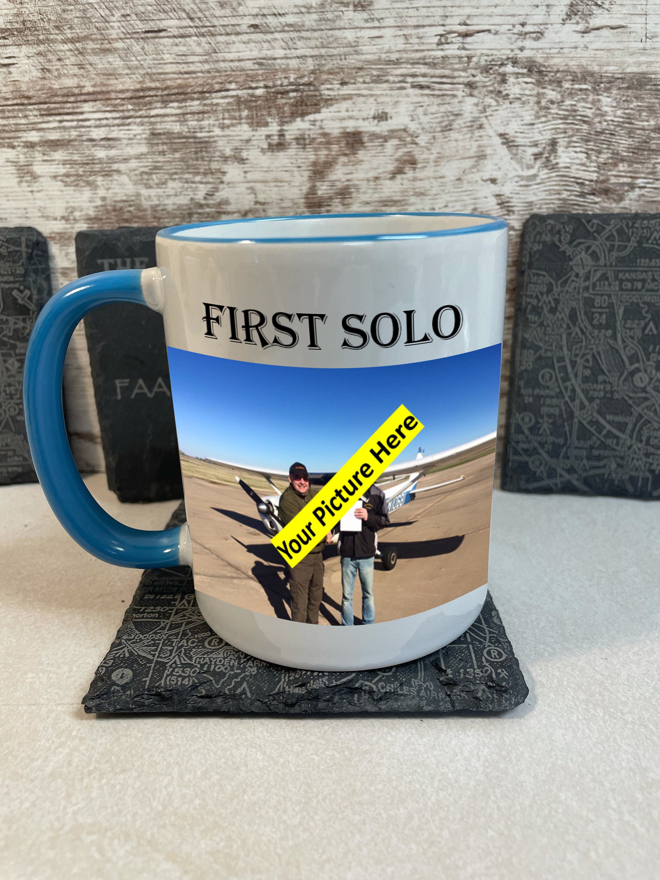 Pilot First Solo Ceramic Mug, Aviation Gift - Etsy