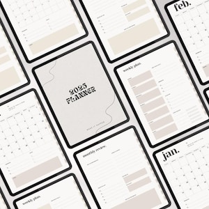 2025 Digital Planner for iPad & Android | Goodnotes and Notability ...