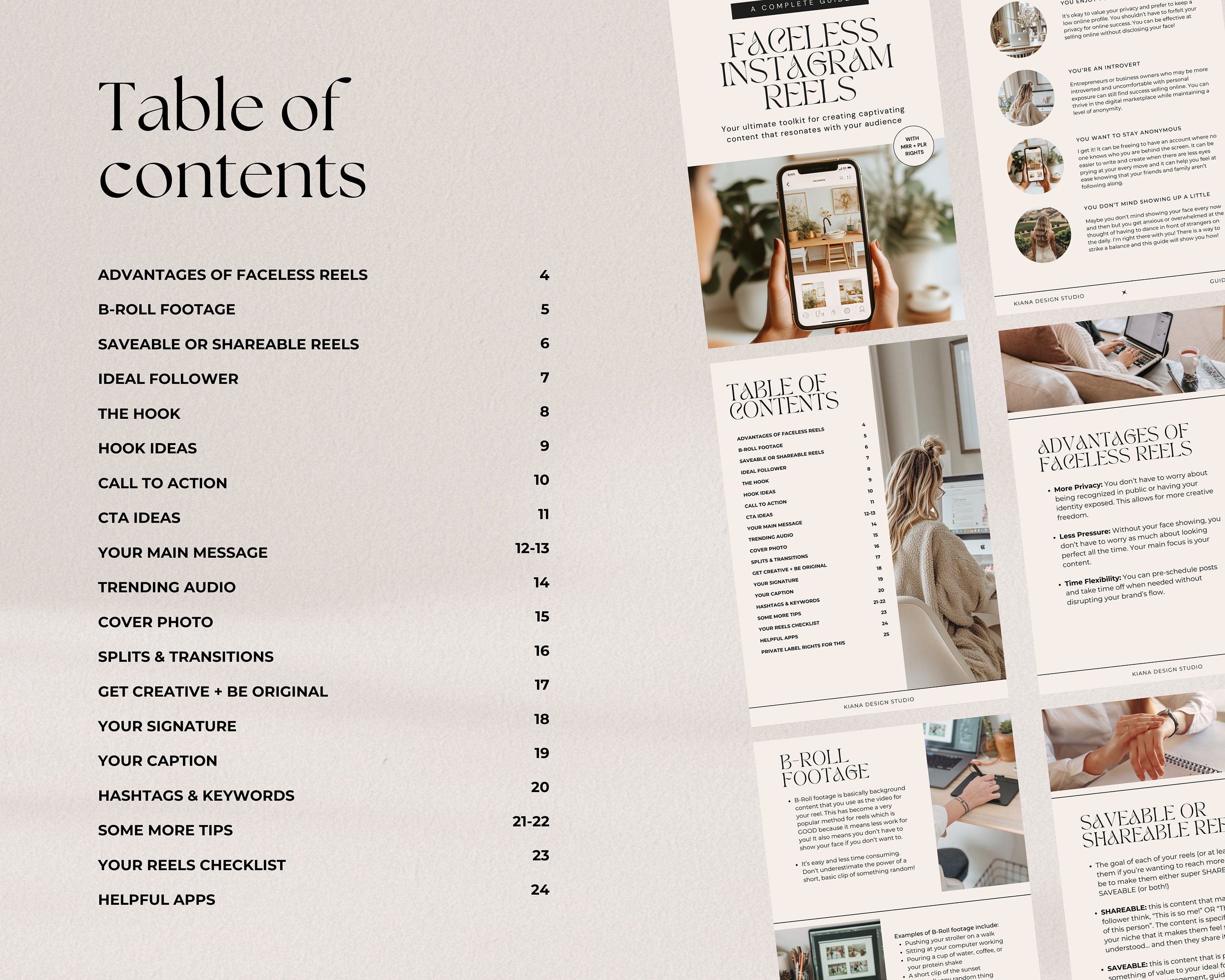 Faceless Instagram Reels Guide With Master Resell Rights, Faceless ...