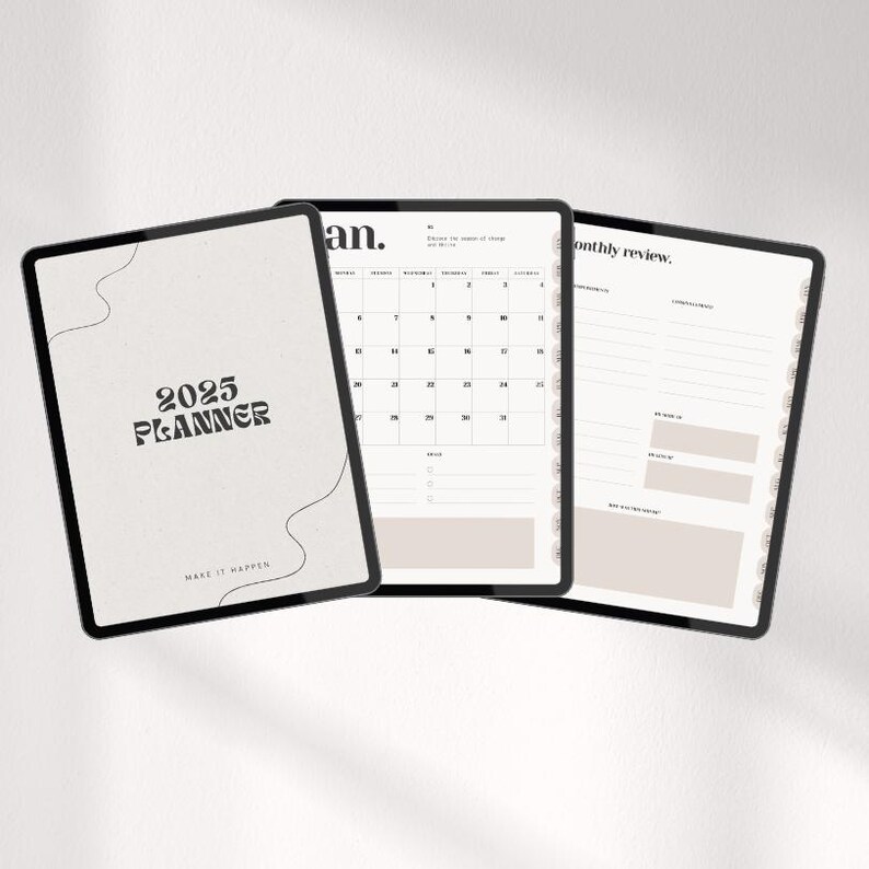 2025 Digital Planner for iPad & Android | Goodnotes and Notability ...