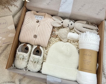 Baby Shower Gift Box, Baby Girl Gift Set, Newborn Gift Set, Baby Gift ...