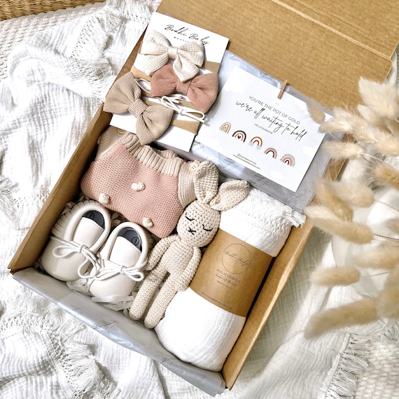 Baby Shower Gift Box Baby Girl Gift Set Newborn Gift Set - Etsy