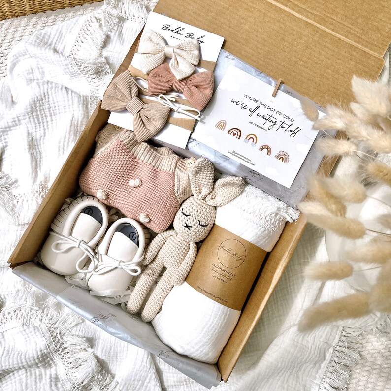 Baby Shower Gift Box Baby Girl Gift Set Newborn Gift Set - Etsy