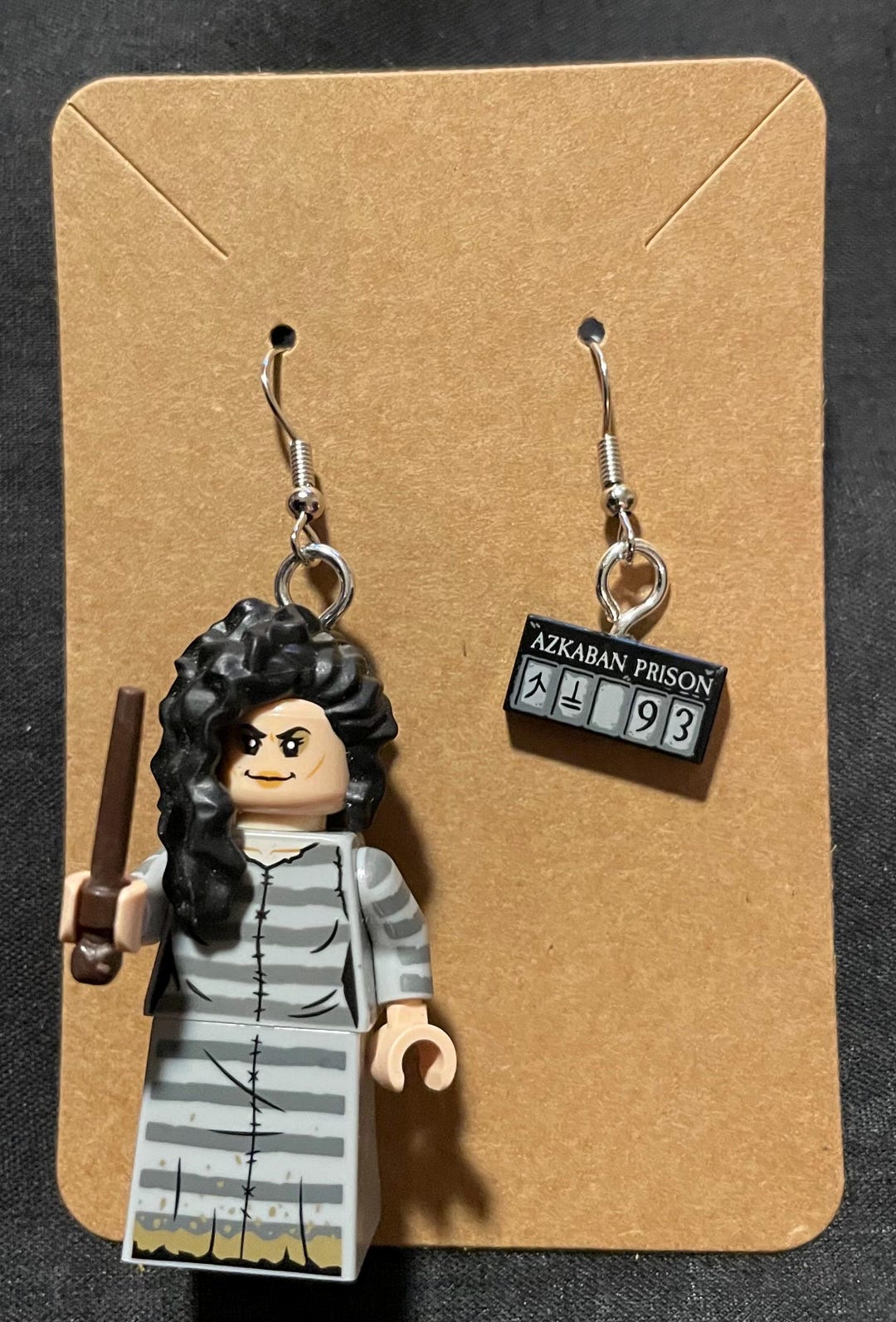 Bellatrix Lestrange With Wand and Azkaban Prison From Harry Potter ...