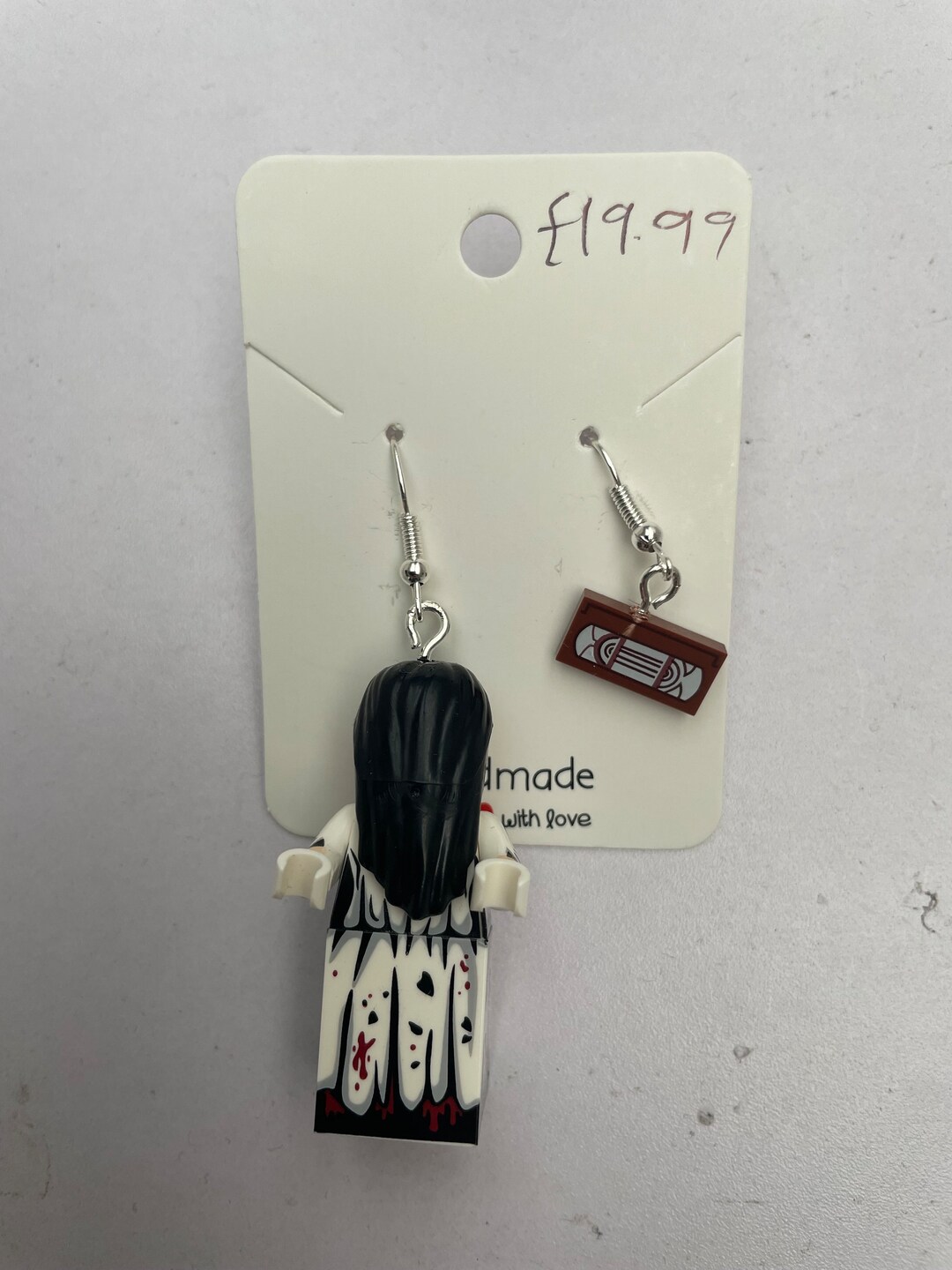 Samara Morgan From the Ring Lego Minifigure Earring With Video Tape - Etsy