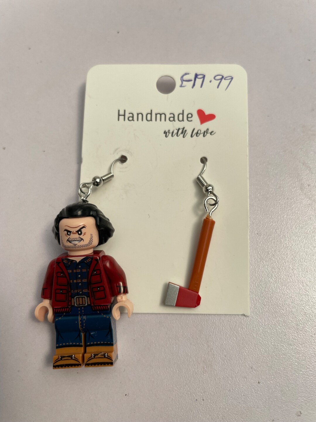 Jack Torrance From the Shining Lego Minifigure Earring and Axe - Etsy UK