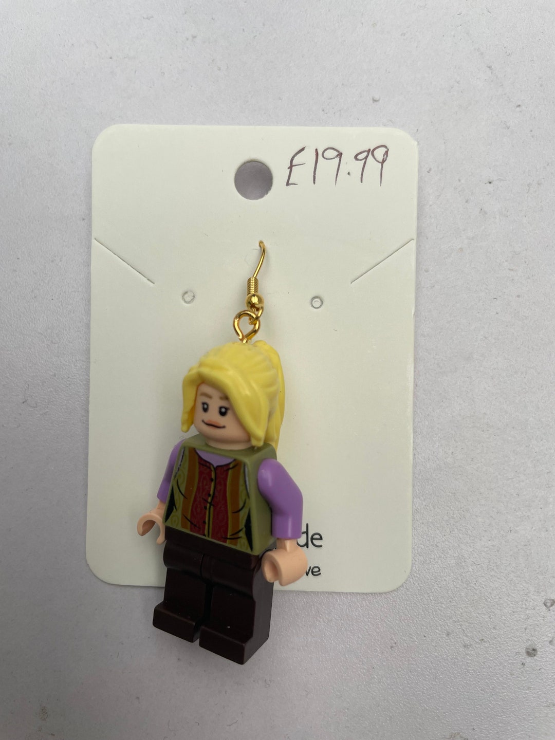 Phoebe Buffett From Friends Minifigure Earring - Etsy