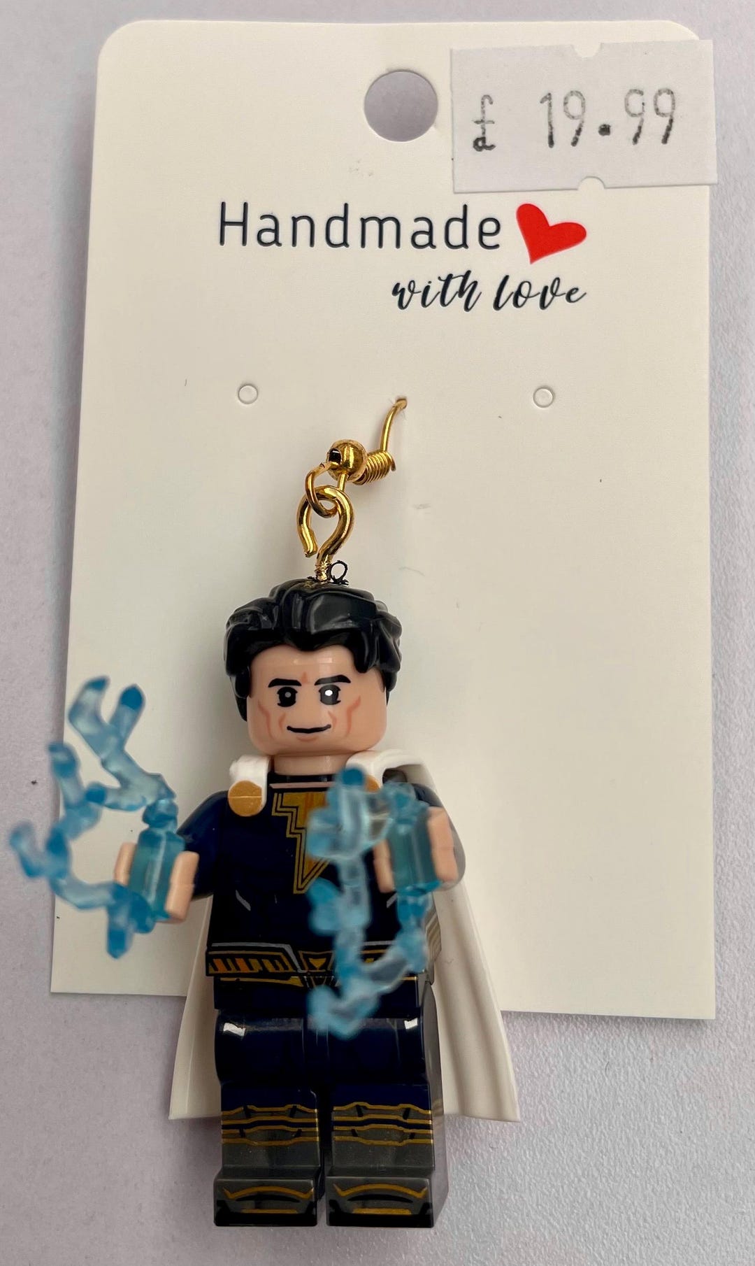 Freddie Freeman Minifigure From Shazam Earring - Etsy