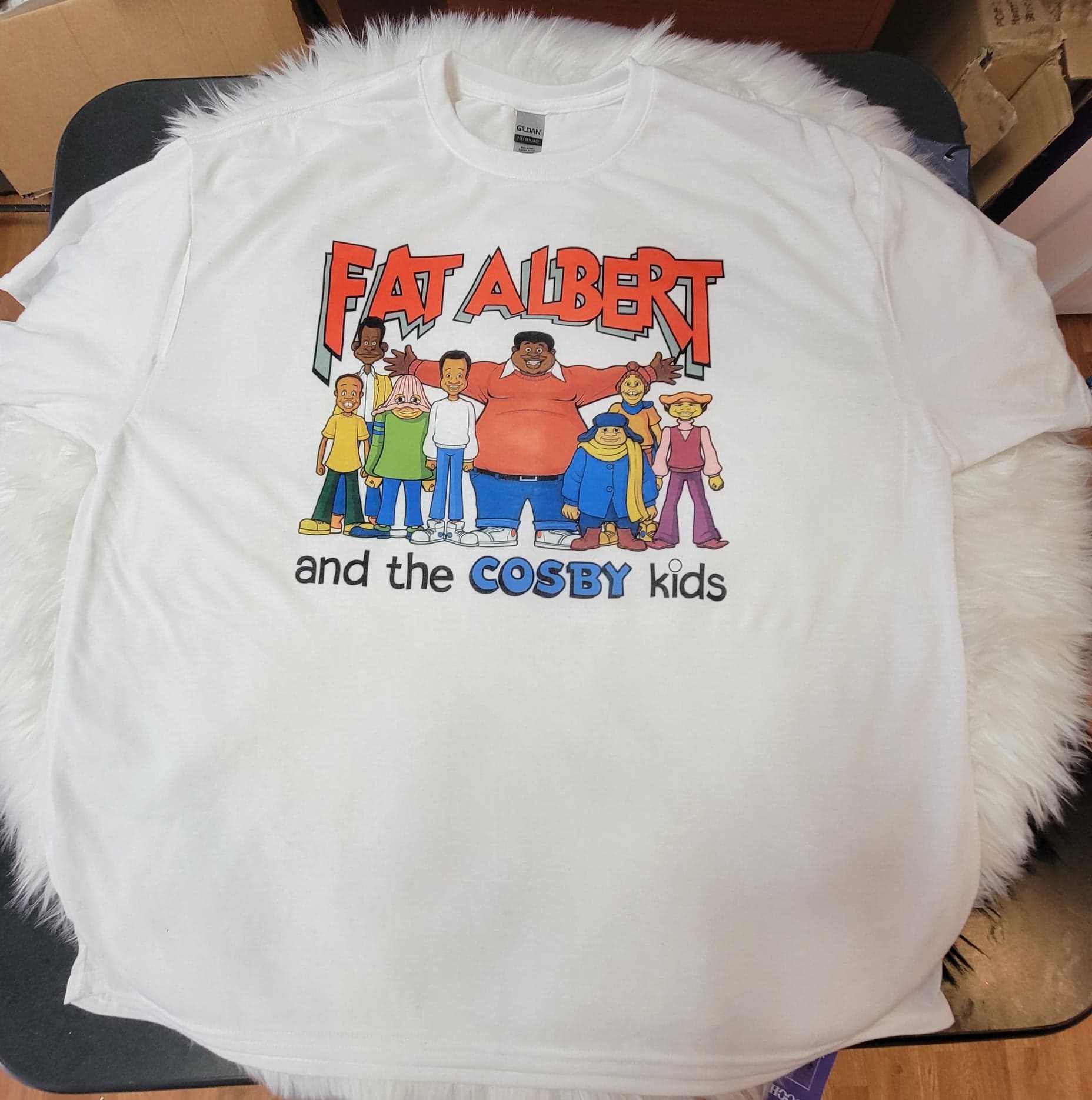 Cartoon Shirt With Albert & Kids - Etsy