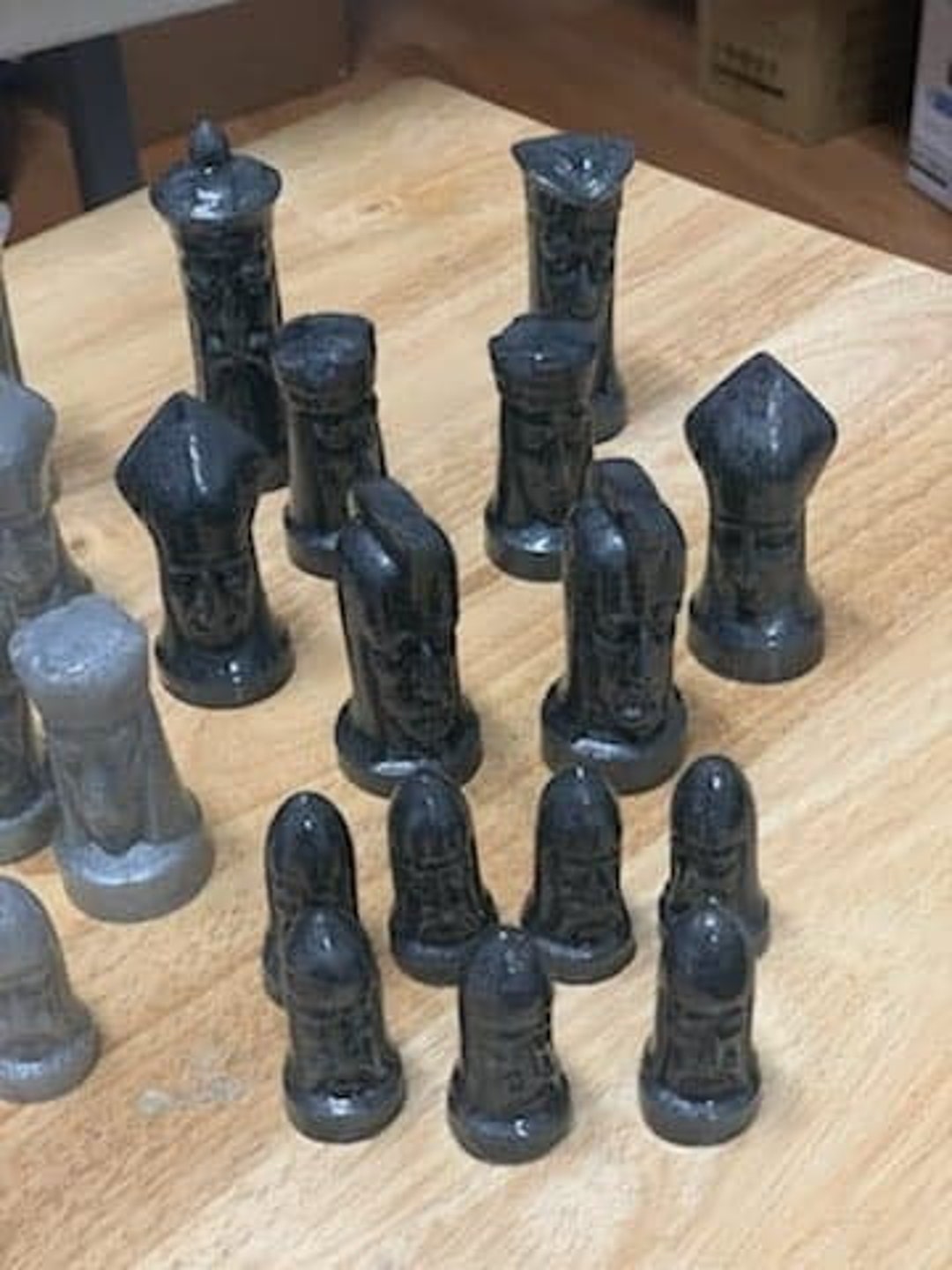 Gothic Chess Pieces - Etsy