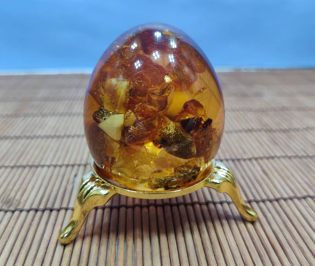 Baltic Amber Egg - Etsy