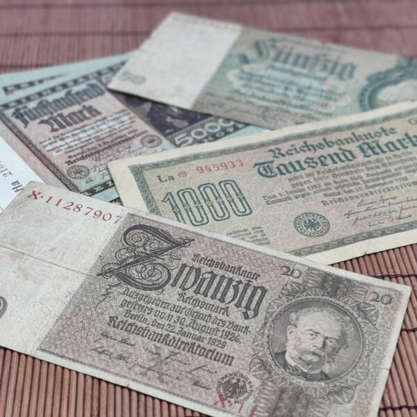 German Money - Etsy