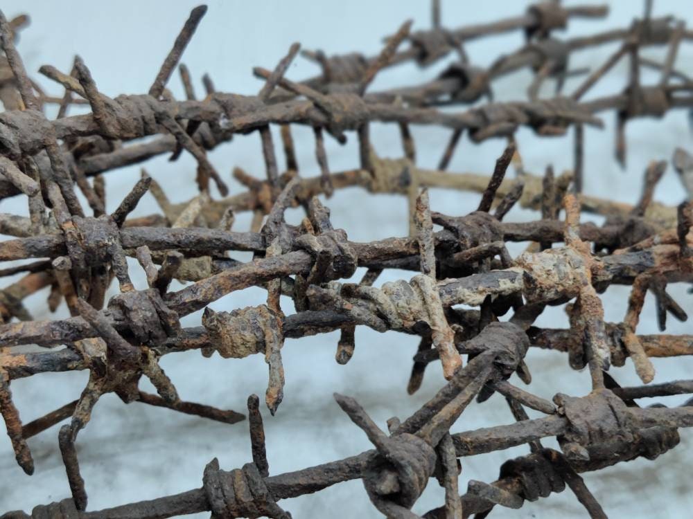 Rusty WW1 Barbed Wire - Etsy