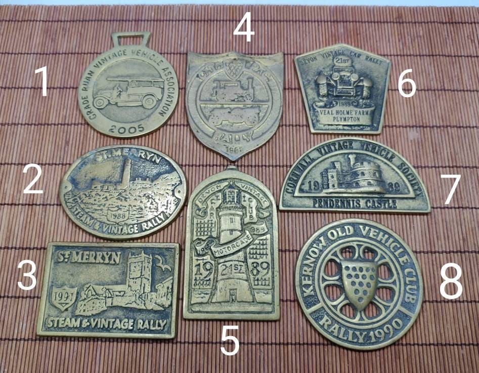 Vintage Car Rally Signs - Etsy