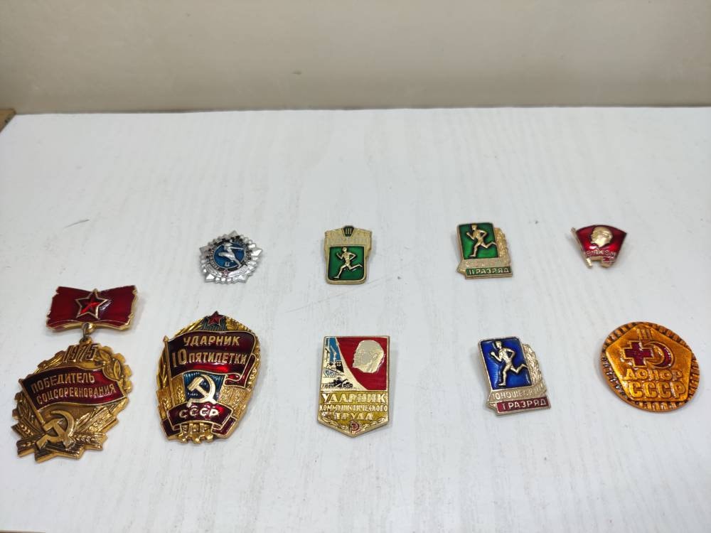 USSR Soviet Badges. Stalin CCCP 2 - Etsy