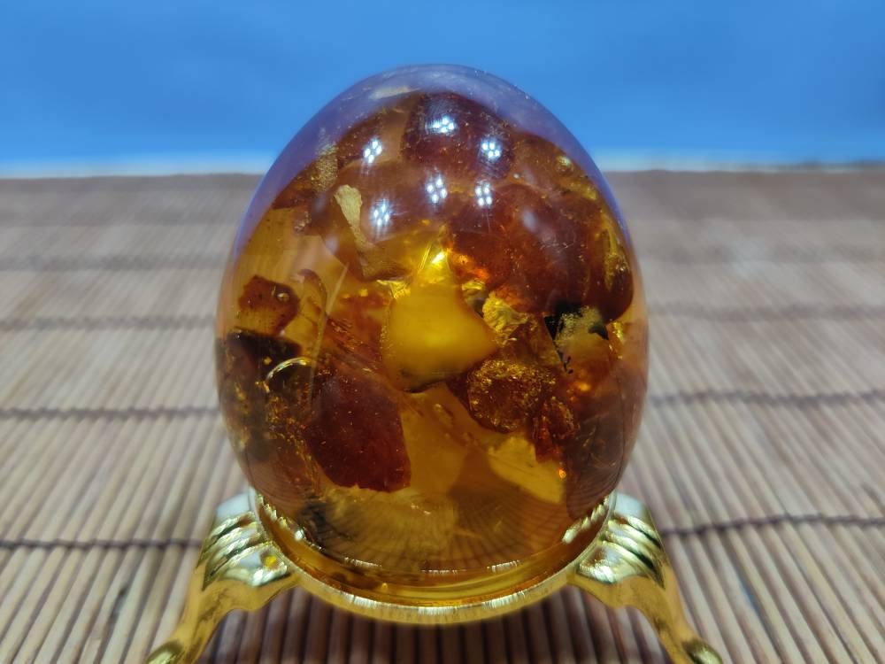 Baltic Amber Egg - Etsy