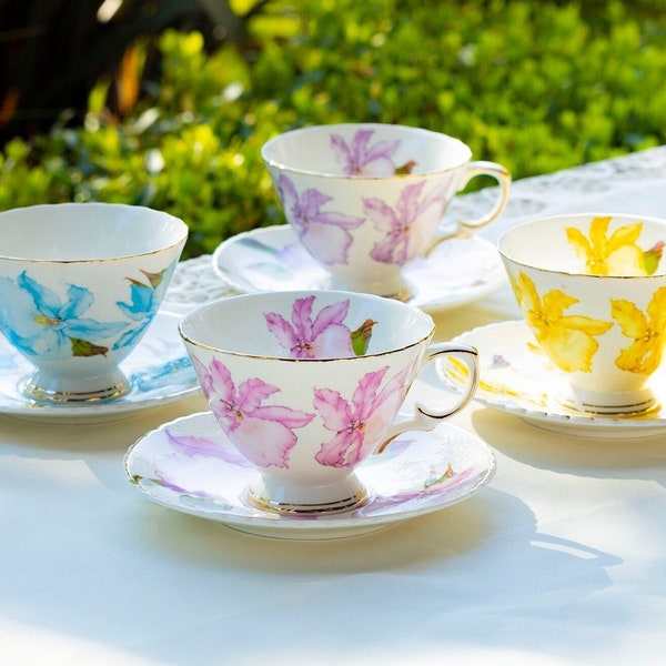 Iris Tea Set - Etsy