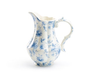 Blue Rose Pitcher - Etsy