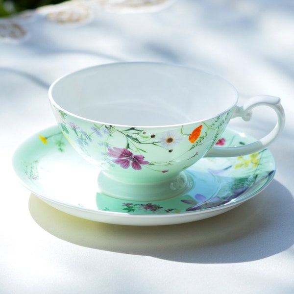 China Tea Cup Set - Etsy