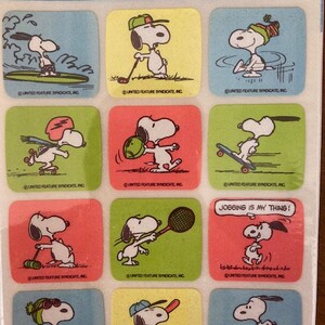Snoopy Cards and Seals - Etsy