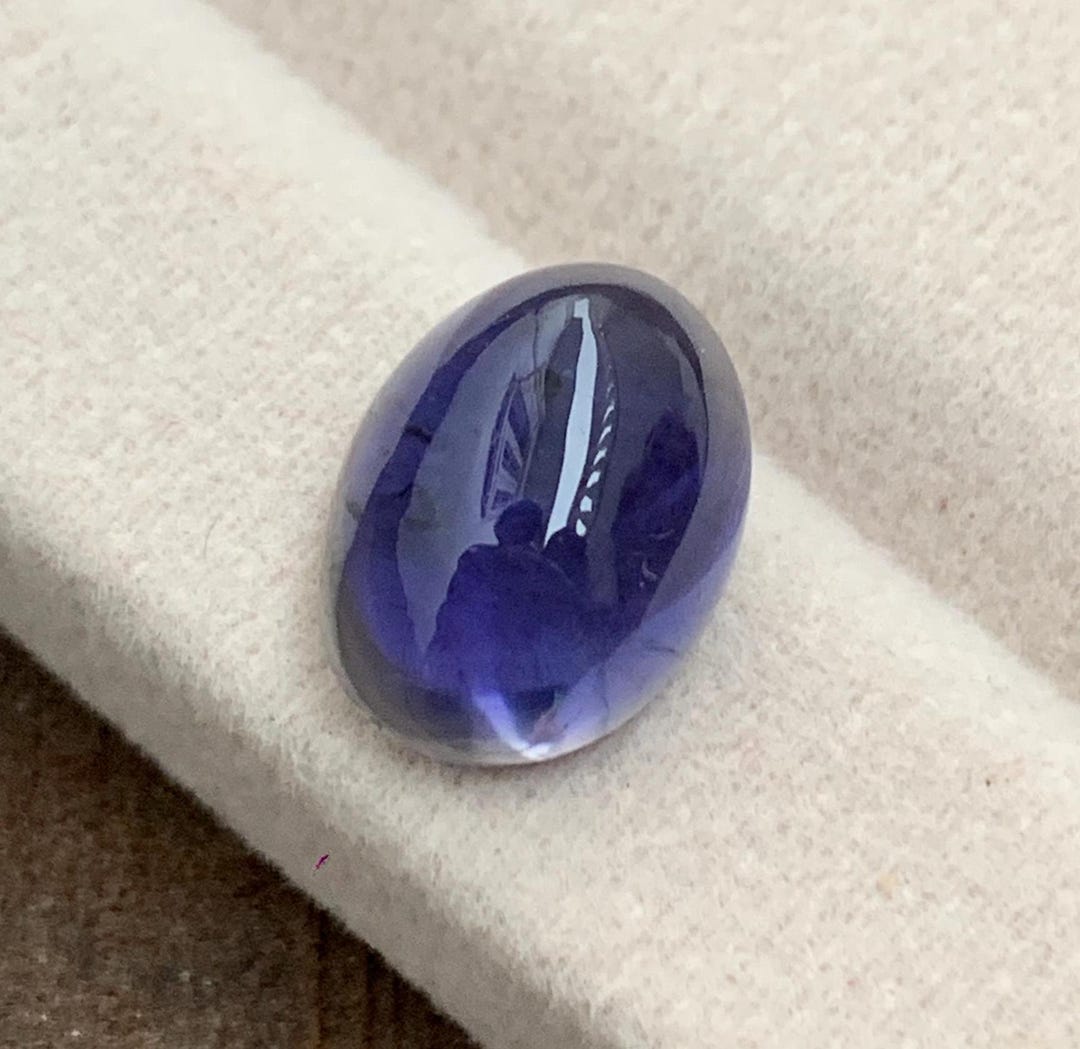 6.60 CTS Calibrated Iolite Dark Purple Iolite Natural Iolite Good ...
