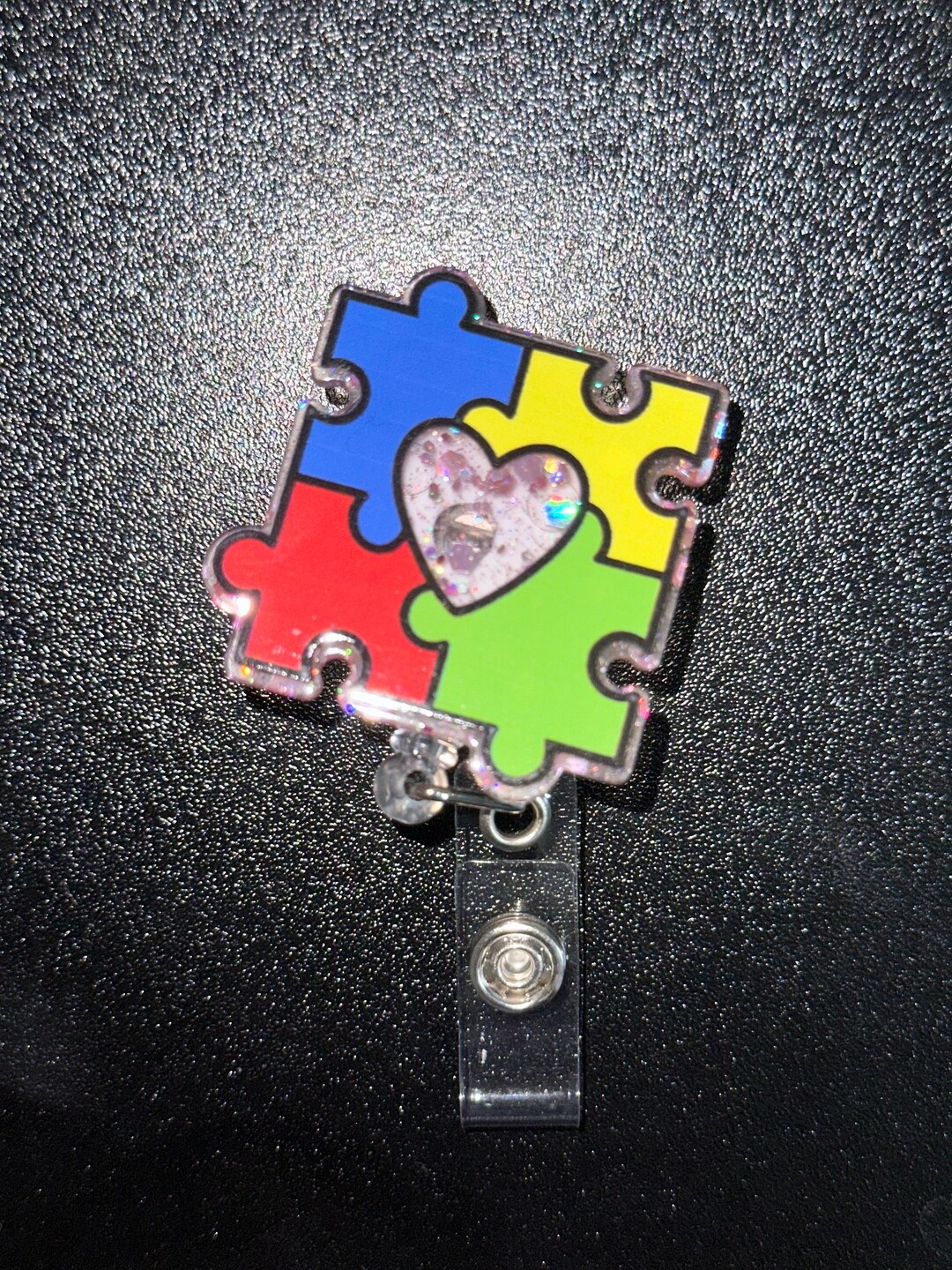 Autism Awareness Badge Reel. - Etsy