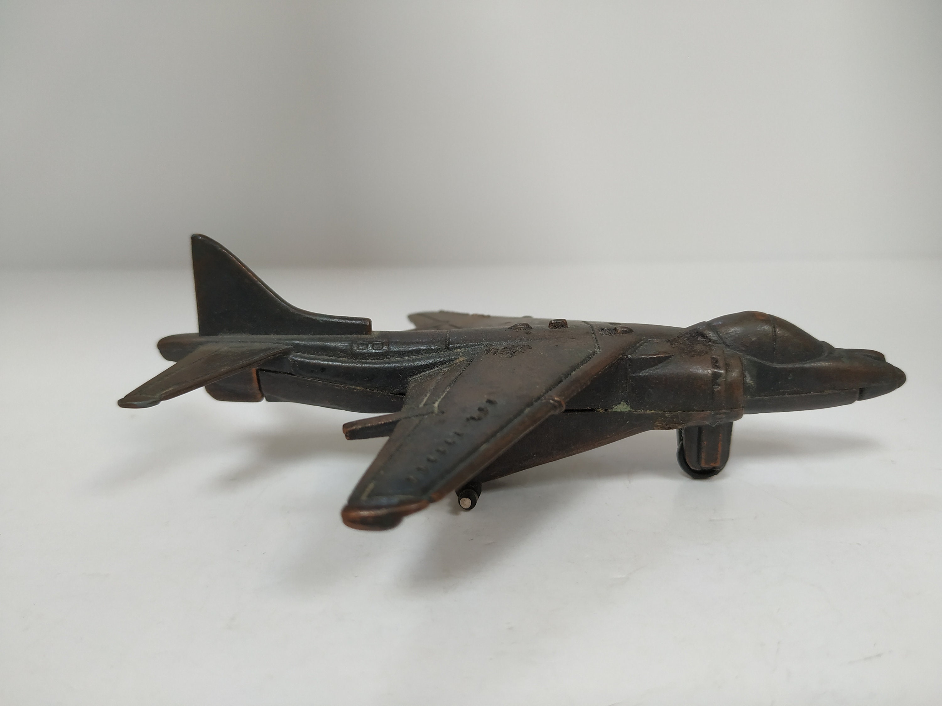 Fighter Jet Plane Pencil Sharpener Metal Die Cast Miniature Display ...