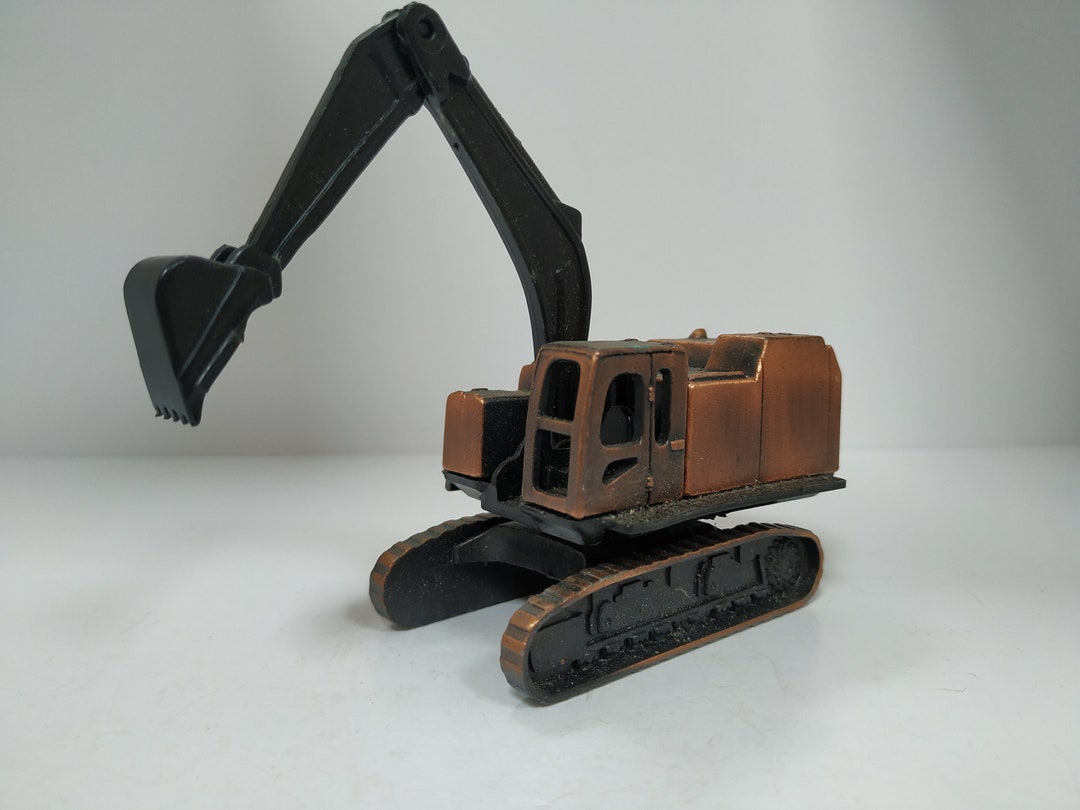Excavator Digger Scooper Pencil Sharpener Metal Cast Vintage - Etsy